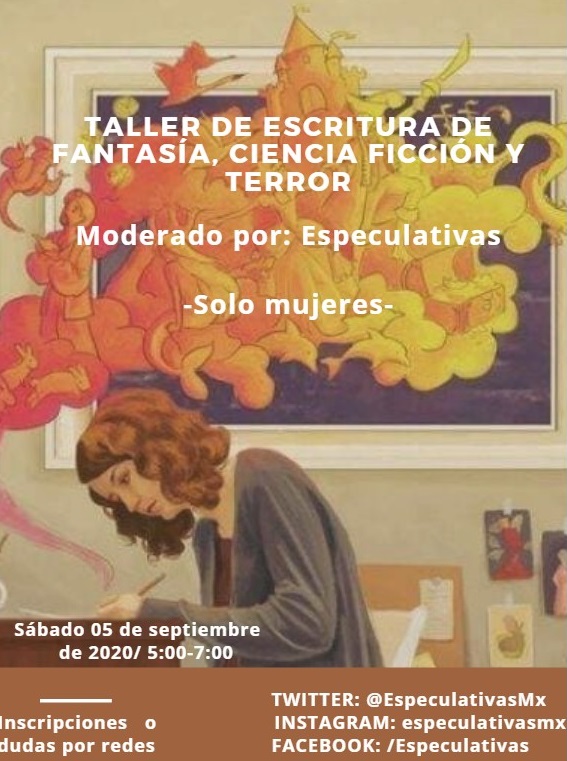Taller de escritura de fantasía, ciencia ficción, cuento y ficción ...